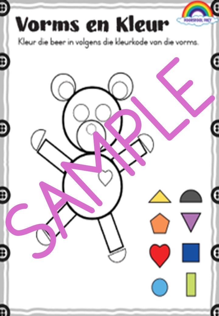 2D Shapes Bundle – Skool Pret