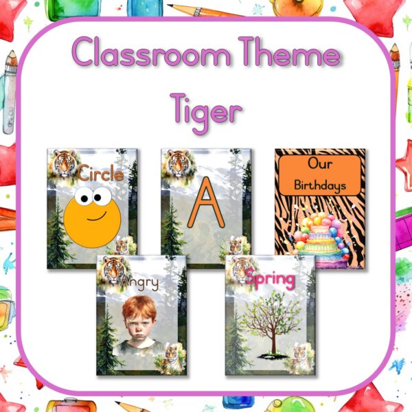 Tiger Classroom Theme – Skool Pret
