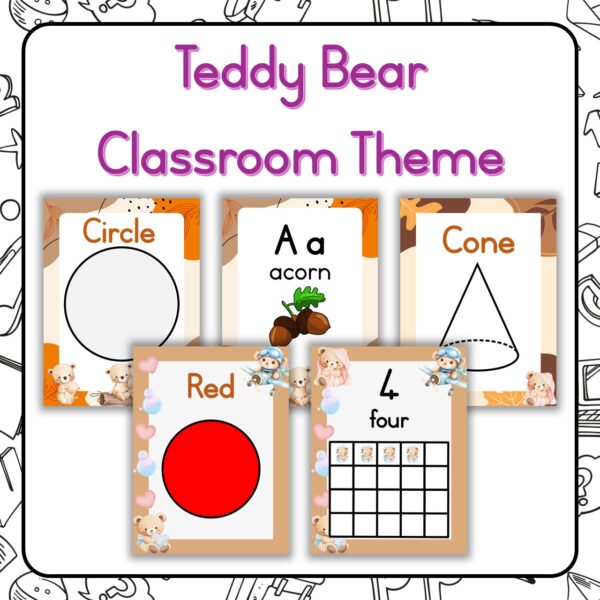Teddy Bear Classroom Theme – Skool Pret